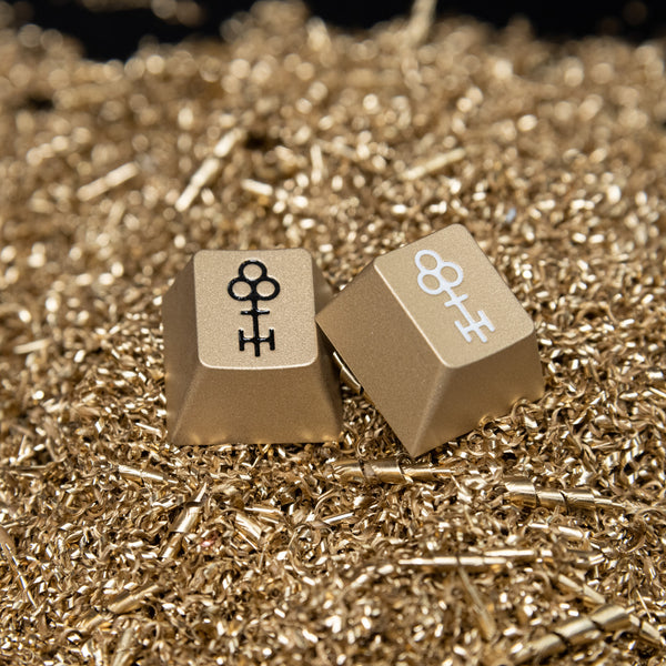 Salvun x Keycult Brass Keycap